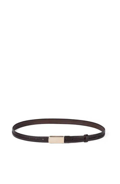 Brunello Cucinelli Leather Belt - Chocolate