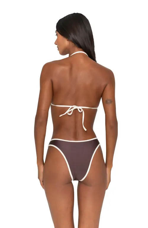 FAE Elsa Full Coverage Bikini Bottom - Mocha