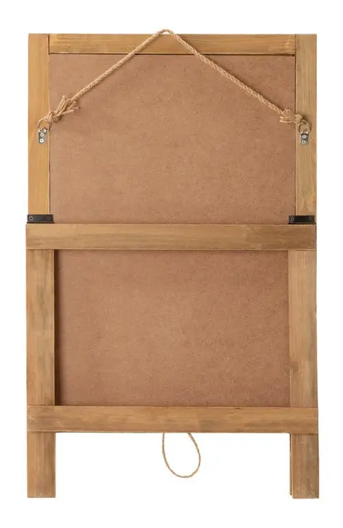 GLITZHOME Thanksgiving Wooden Turkey Easel Porch Sign