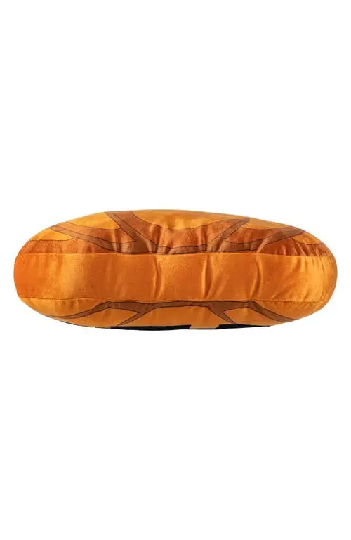 GLITZHOME Fall And Halloween Fabric Double Sided Pumpkin Pillow