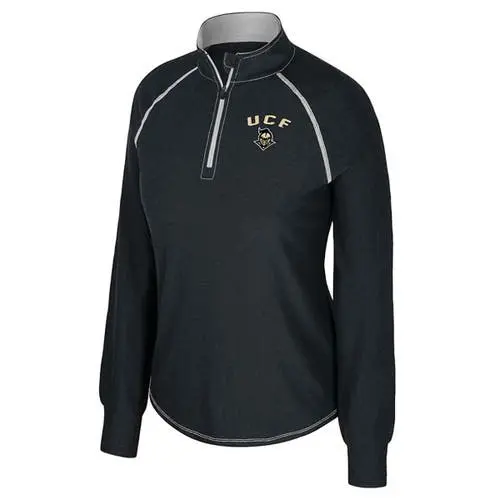 COLOSSEUM Ucf Knights Bikram Raglan Quarter-zip Top