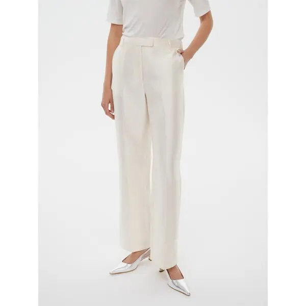 ALAS Bridal Tailored Silk-wool Pants
