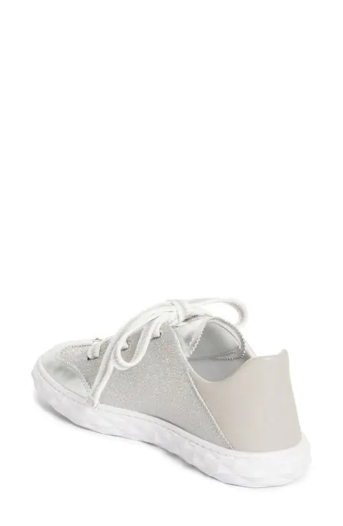 JIMMY CHOO Diamond Light Flex T-toe Sneakers - V Silver