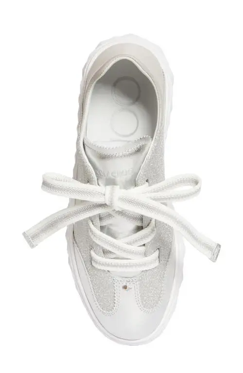 JIMMY CHOO Diamond Light Flex T-toe Sneakers - V Silver
