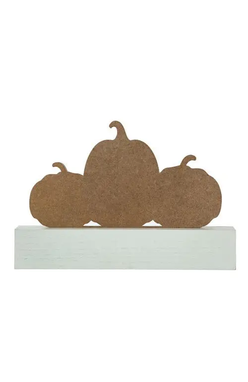 GLITZHOME Fall Wooden Pumpkin Patch Table Sign