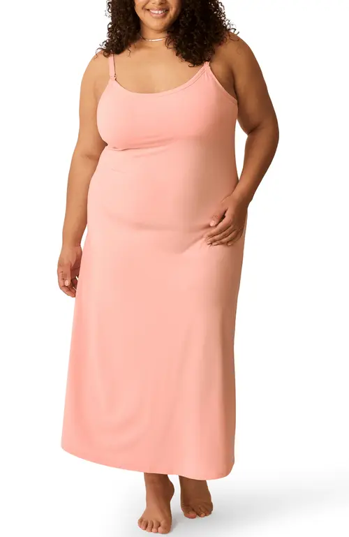 KINDRED BRAVELY The Sunday Maternity & Nursing Maxi Dress - Sunset Pink