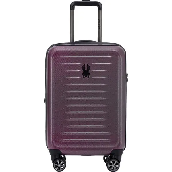 SPYDER Rails 20-inch Expandable Hardside Upright Suitcase - Burgundy