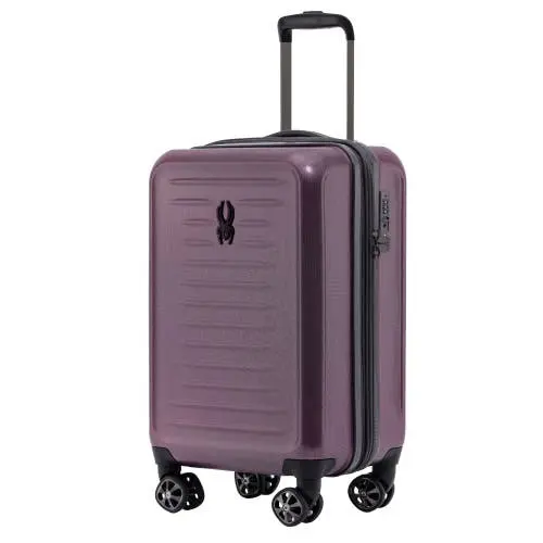 SPYDER Rails 20-inch Expandable Hardside Upright Suitcase - Burgundy