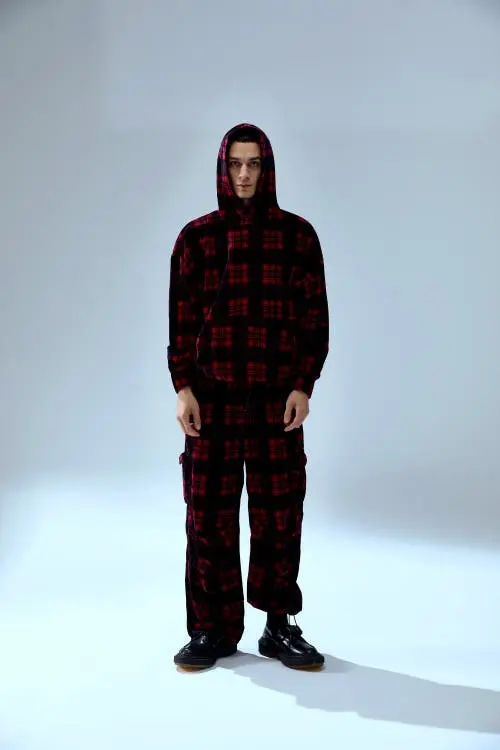 PCFG Pure Cotton Your *itch Plaid Cargo Pant