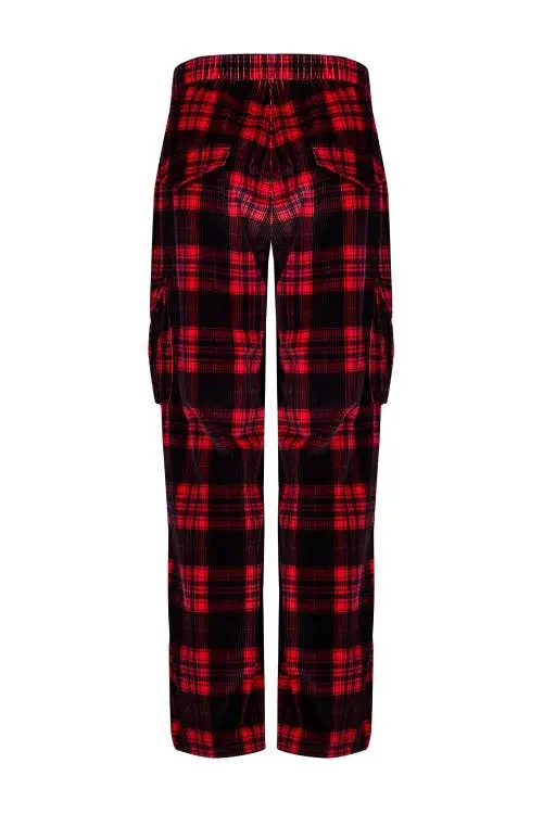 PCFG Pure Cotton Your *itch Plaid Cargo Pant