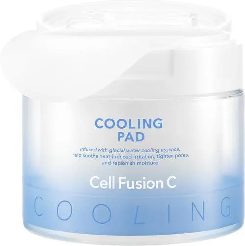 CELL FUSION Post Alpha Cooling Toner Pad - Transparent White