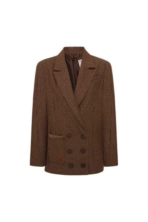 PCFG Cotton Big Shoulder Blazer Jacket
