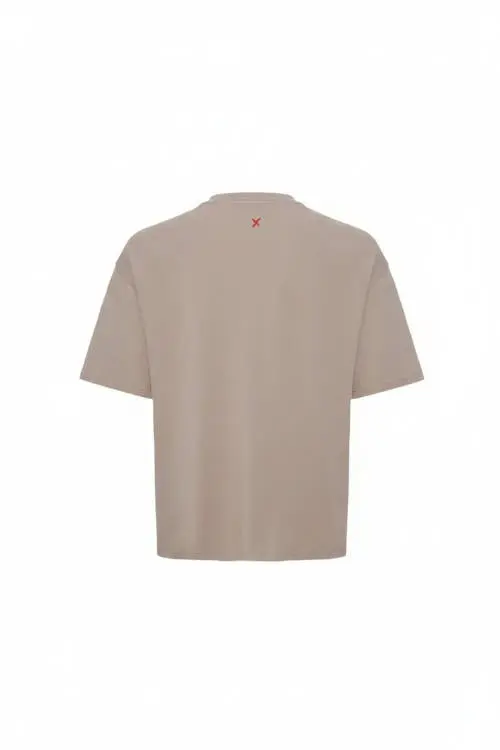 PCFG Pure Cotton Regular Fit Tshirt - Beige