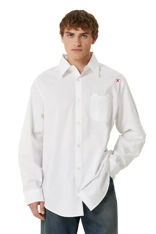 PCFG Pure Cotton Padded Shoulder Shirt