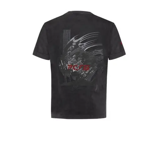 PCFG Pure Cotton Graphic Print T-shirt - Black