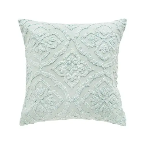 ELISABETH YORK Ninny Floral Tufted Throw Pillow Collection - Green