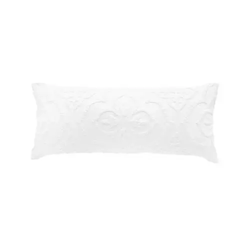 ELISABETH YORK Ninny Floral Tufted Throw Pillow Collection - Off-white