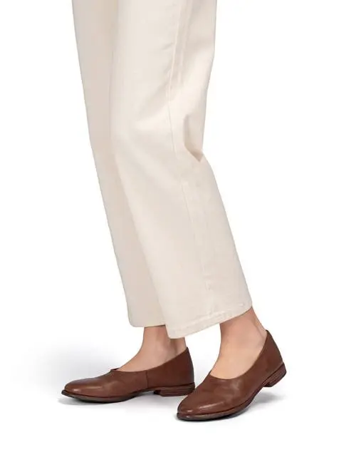 OLD TREND Heritage Genuine Leather Mary Jane Flats - Coffee