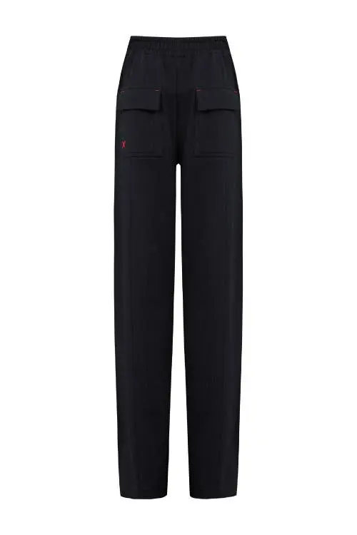 PCFG Dark Cotton Relaxed Fit Sweatpants - Black