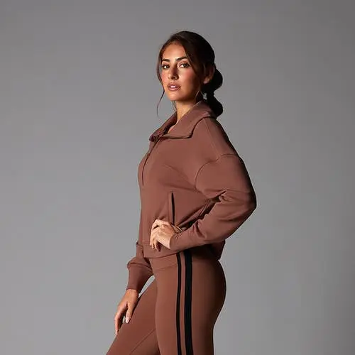 TAVI Cozy Half Zip - Clove