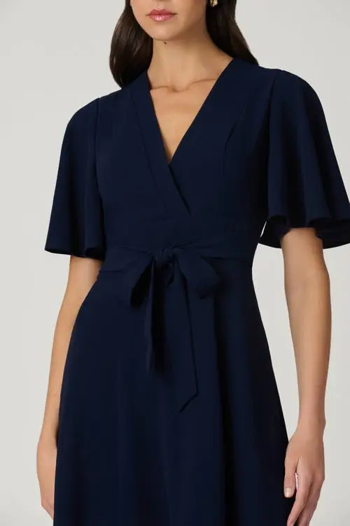 Shoshanna Sophie Crepe Mini Dress