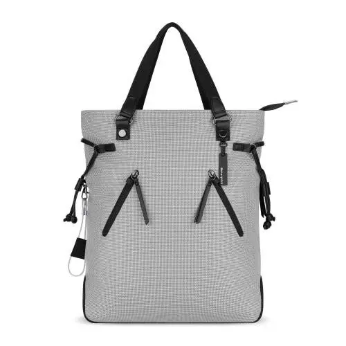 SHERPANI Tempest Anti-theft Convertible Backpack Tote - Sterling