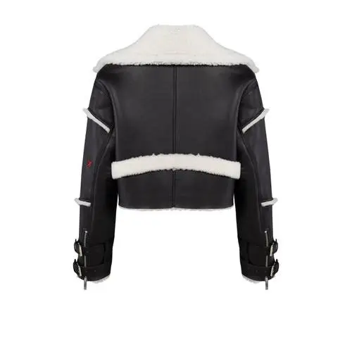 PCFG Furry Leather Jacket