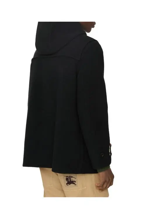 Burberry Short Wool Harrogate Duffle Coat