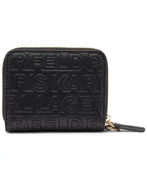 Karl Lagerfeld Paris Meribel Wallet - Black/gold