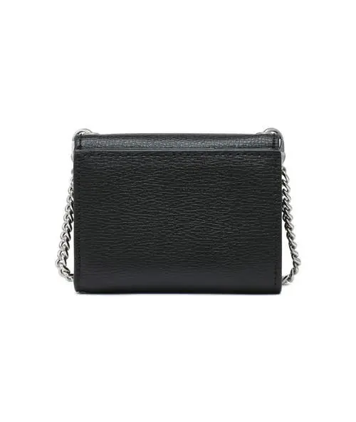 Karl Lagerfeld Paris Wallet On A Chain - White/black 2