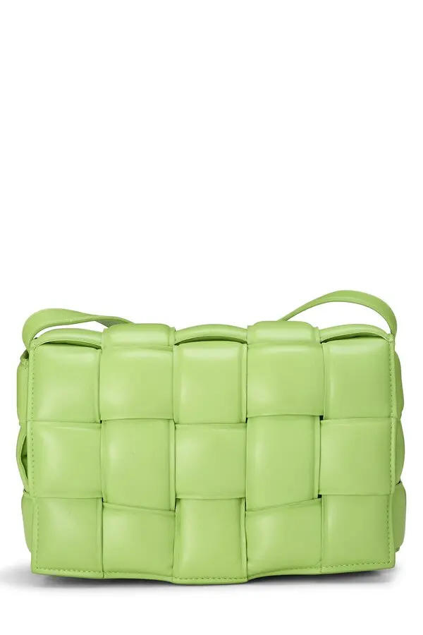 Bottega Veneta Maxi Intrecciato Padded Cassette - Green