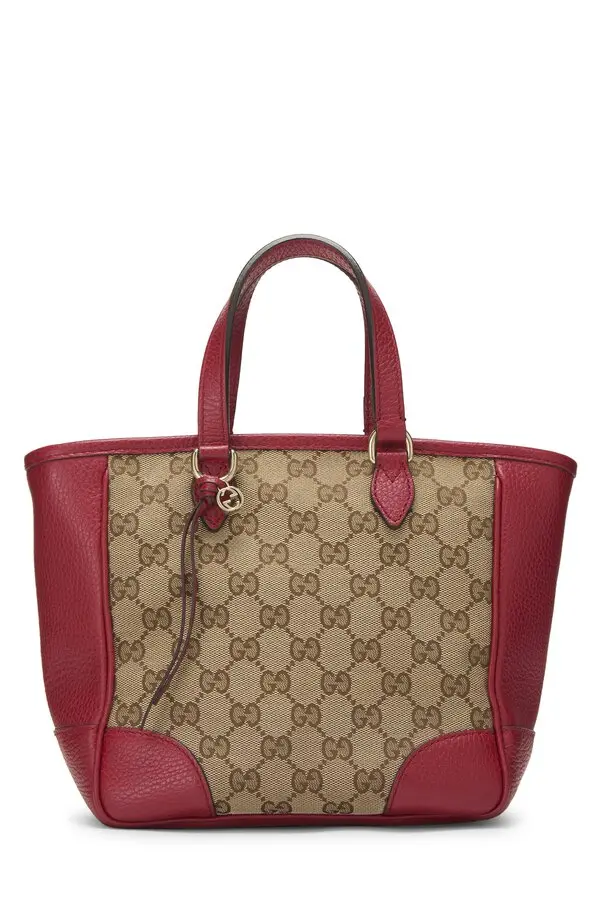 Gucci Original Gg Bree Top Handle Tote - Beige