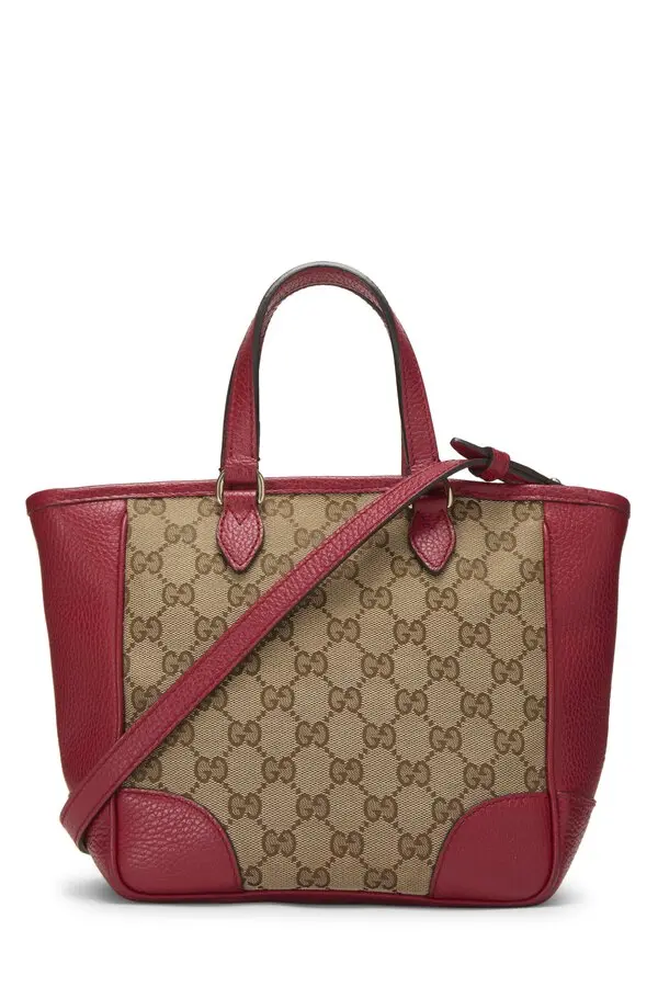 Gucci Original Gg Bree Tote - Red