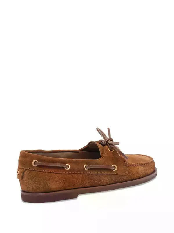 GIANVITO ROSSI Vandée Suede Loafers