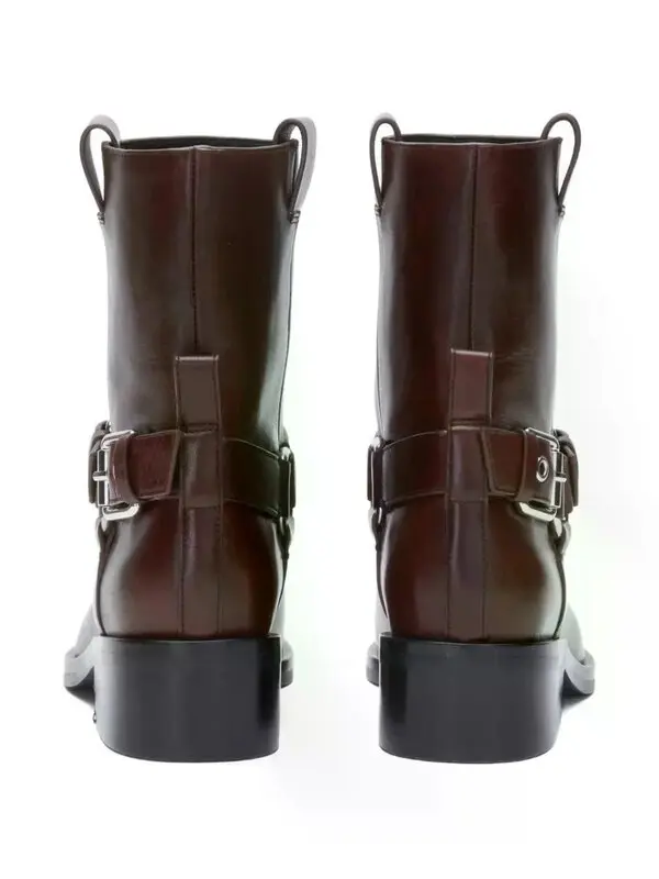 3.1 Phillip Lim Buckle Strap Ankle Boots