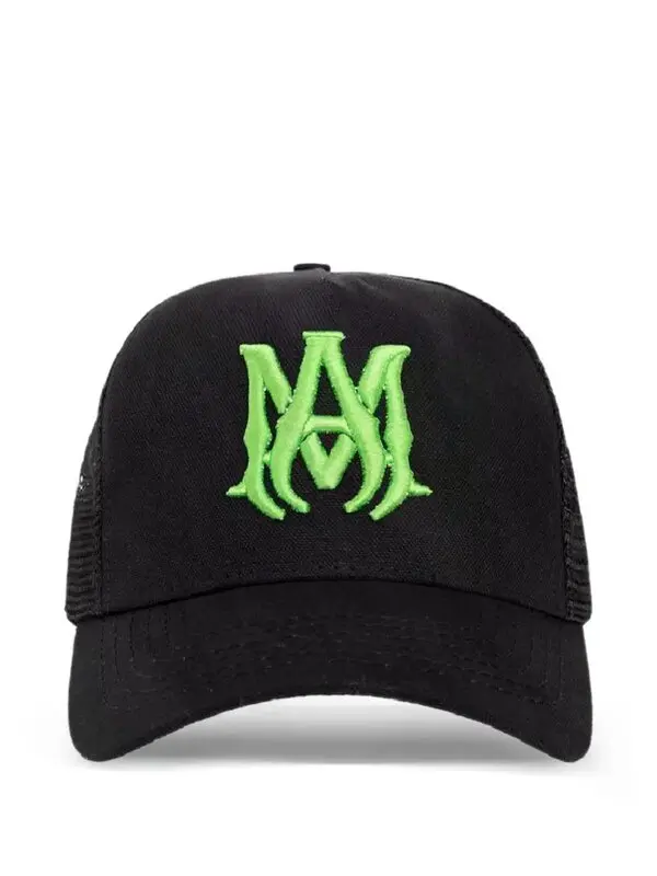 Amiri Logo Trucker Cap - Black