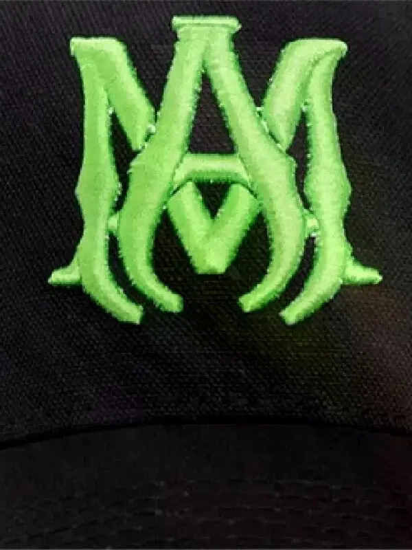 Amiri Logo Trucker Cap - Black