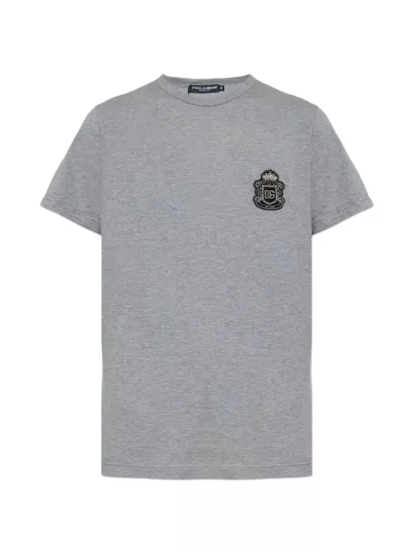 Dolce & Gabbana Logo-embroidered T-shirt