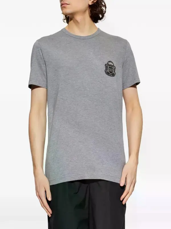 Dolce & Gabbana Logo-embroidered T-shirt