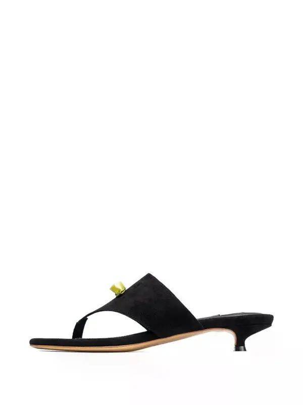 Sleeper Suede Kitten-heel Mules