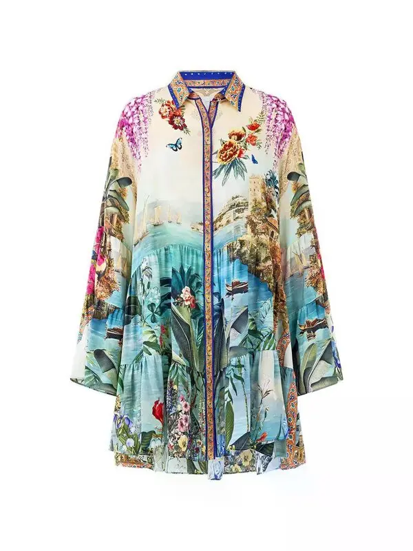 Camilla Tiered Mini Dress