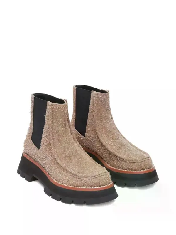 3.1 Phillip Lim Kate Textured Chelsea Boots