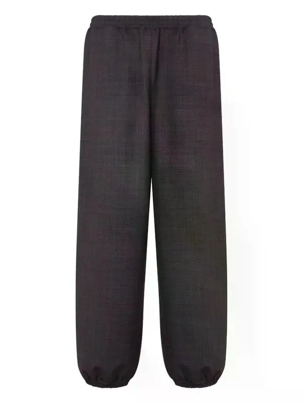 Moschino Contrasting-trim Trousers - Grey