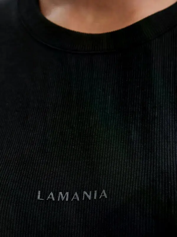 LA MANIA Long-sleeved Maxi Dress