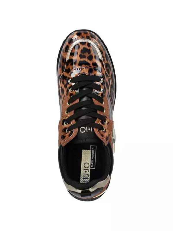 Liu Jo Leopard Print Platform Sneakers
