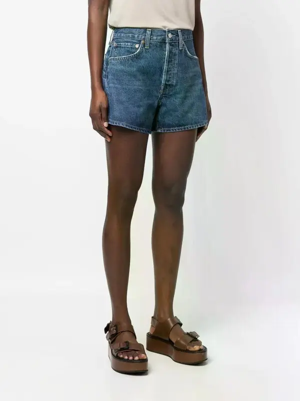 AGOLDE High-waist Denim Shorts
