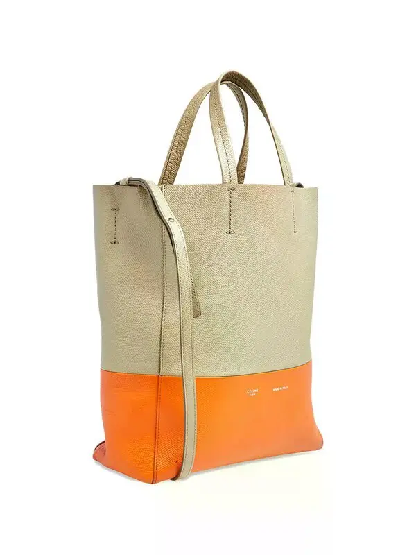 Celine Small Vertical Cabas Tote Bag - Neutrals