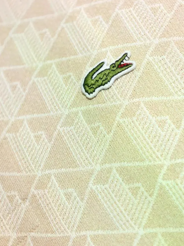 Lacoste Patterned Polo Shirt