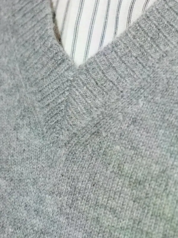 Officine Générale Manu V-neck Knitwear
