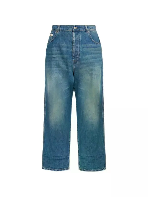 Moschino Wide Leg Pocket Jeans